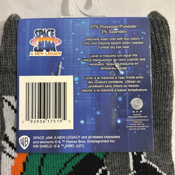 Space Jam | Underwear & Socks | Mens Space Jam Socks Size 62 Nwt | Poshmark